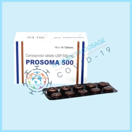 Prosoma 500 mg – Uses, Benefits, Dosage & Side Effects